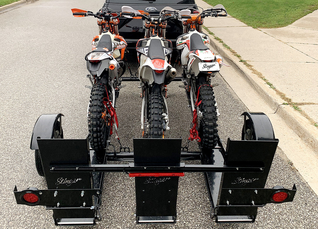 Stinger Triple: Motorcycle Trailer – ATVEdmonton