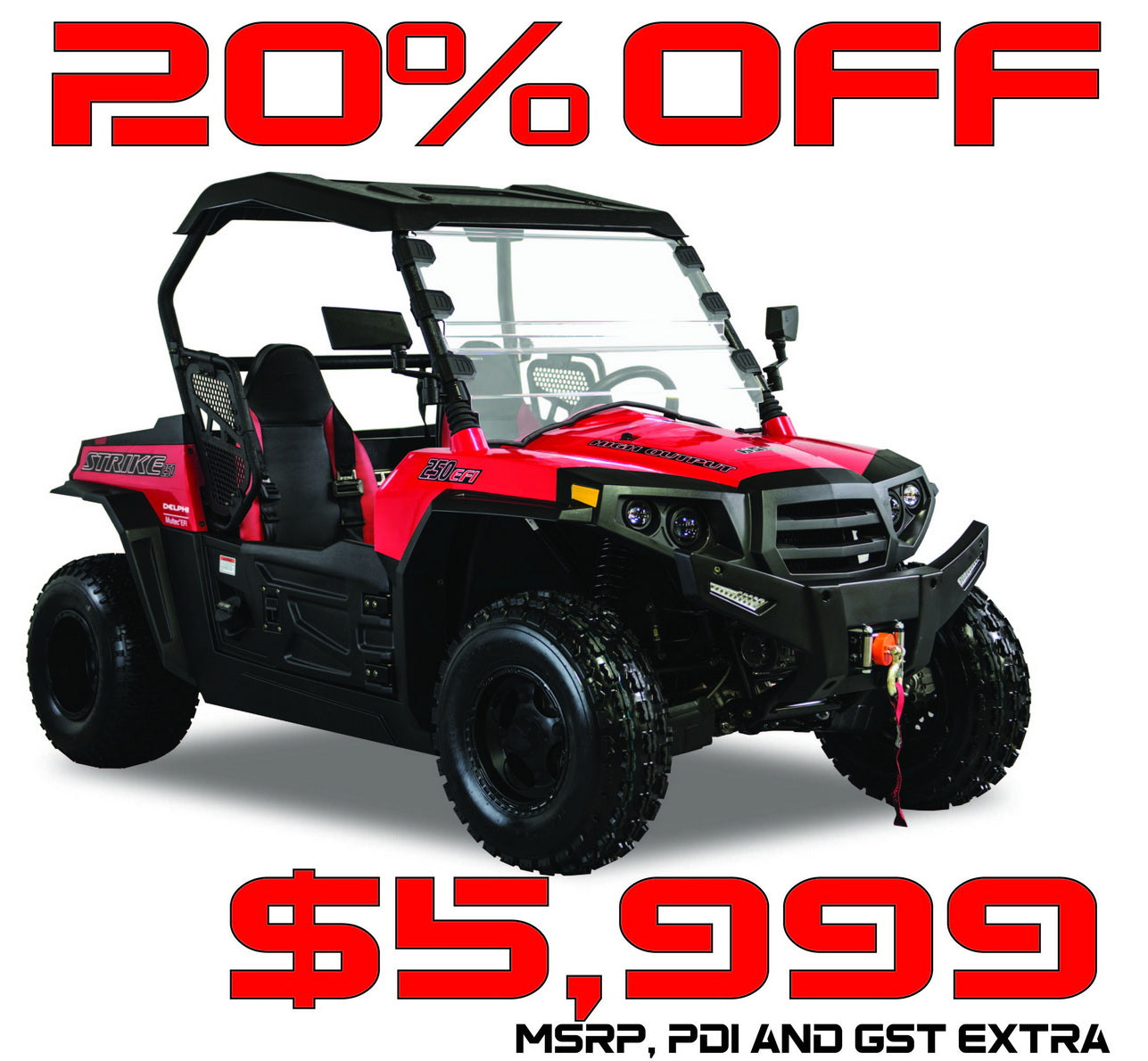 Hisun UTV - Strike-250 – ATVEdmonton